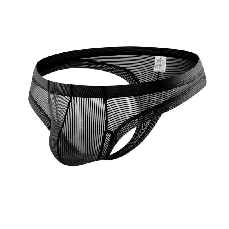 Man Underwear Men Sexy Thongs See Through Breathable Briefs Jockstrap ...