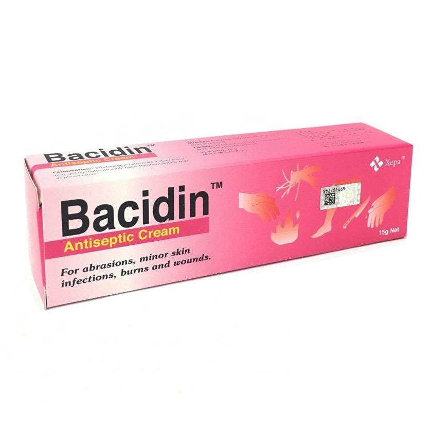 Bacidin Antiseptic Cream 15G | Lazada
