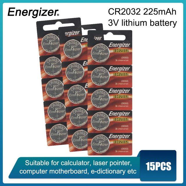 Original Energizer 3V CR2032 CR 2032 Lithium Battery For Watch ...