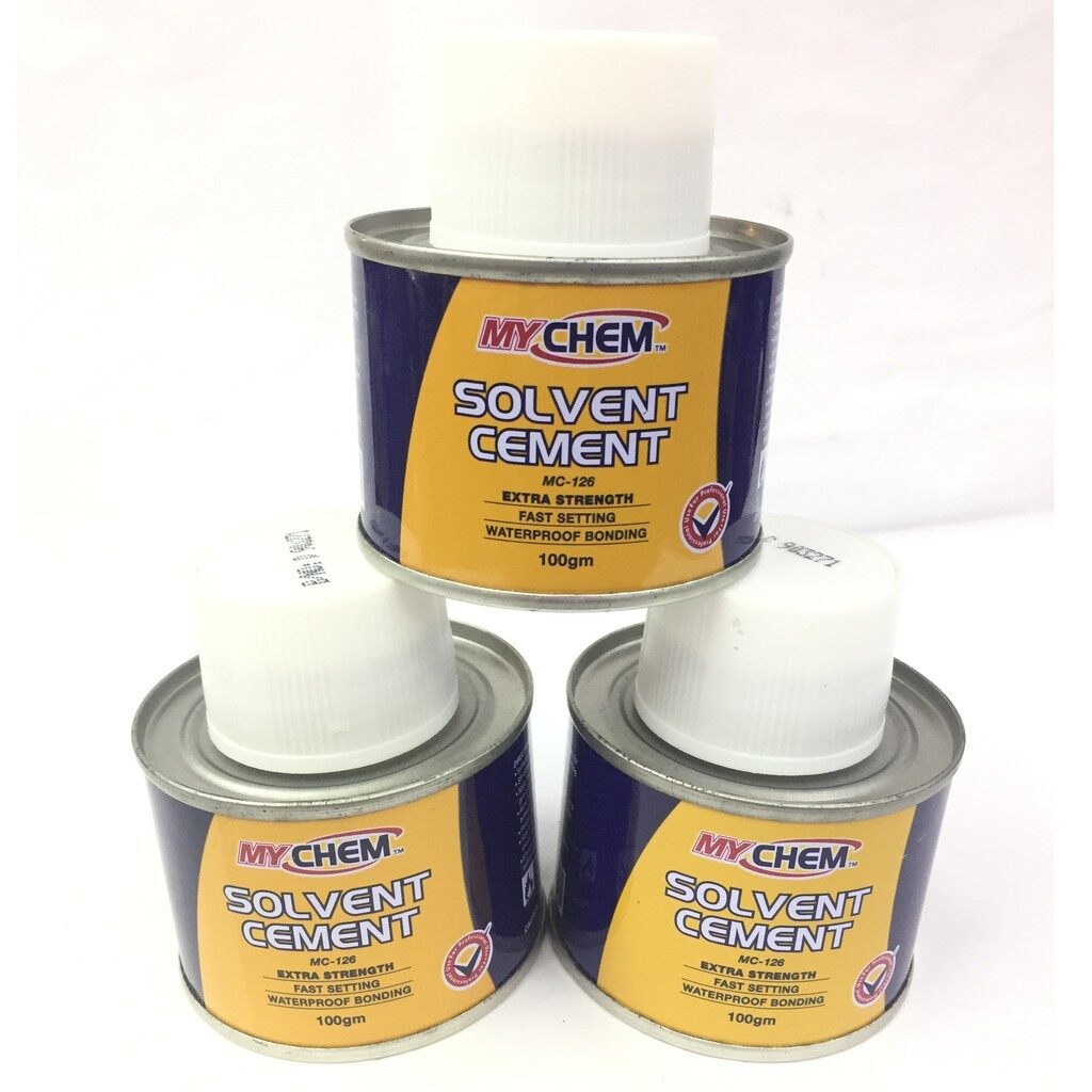 MYCHEM PVC Solvent Cement / PVC Gum / PVC Glue 100g For (PVC, uPVC pipe ...