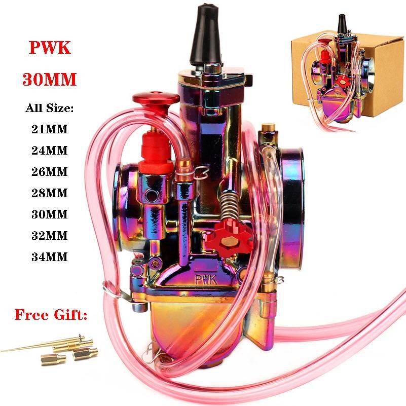 Moto spare parts storeUniversalคาร์บูเรเตอร์PWK 30Mmหลากสีอะไหล่ ...