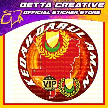 Lorry Sticker BIG - Car Sticker - Team Negeri Kedah Stiker Lori [ Betta ...