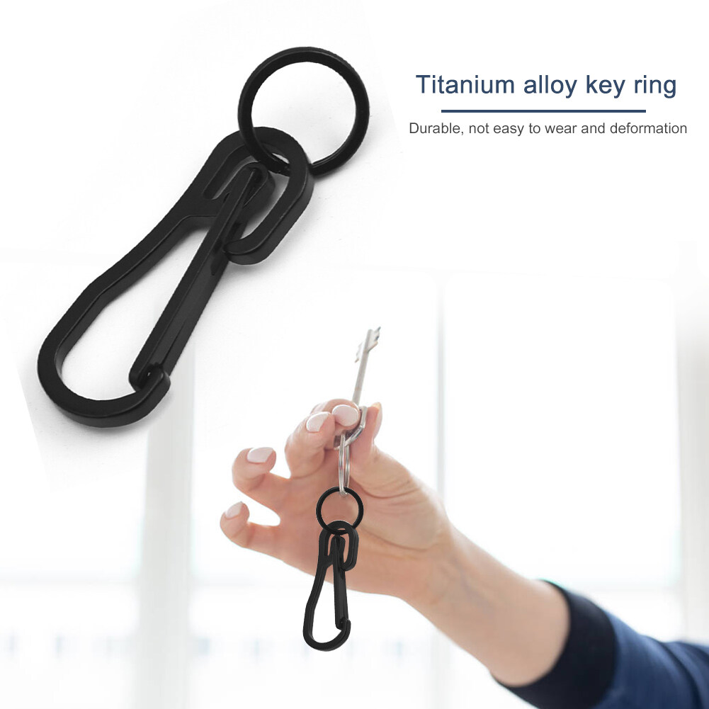 Professional Climbing Keychain Hanging Pendant Stainless Key Ring ...