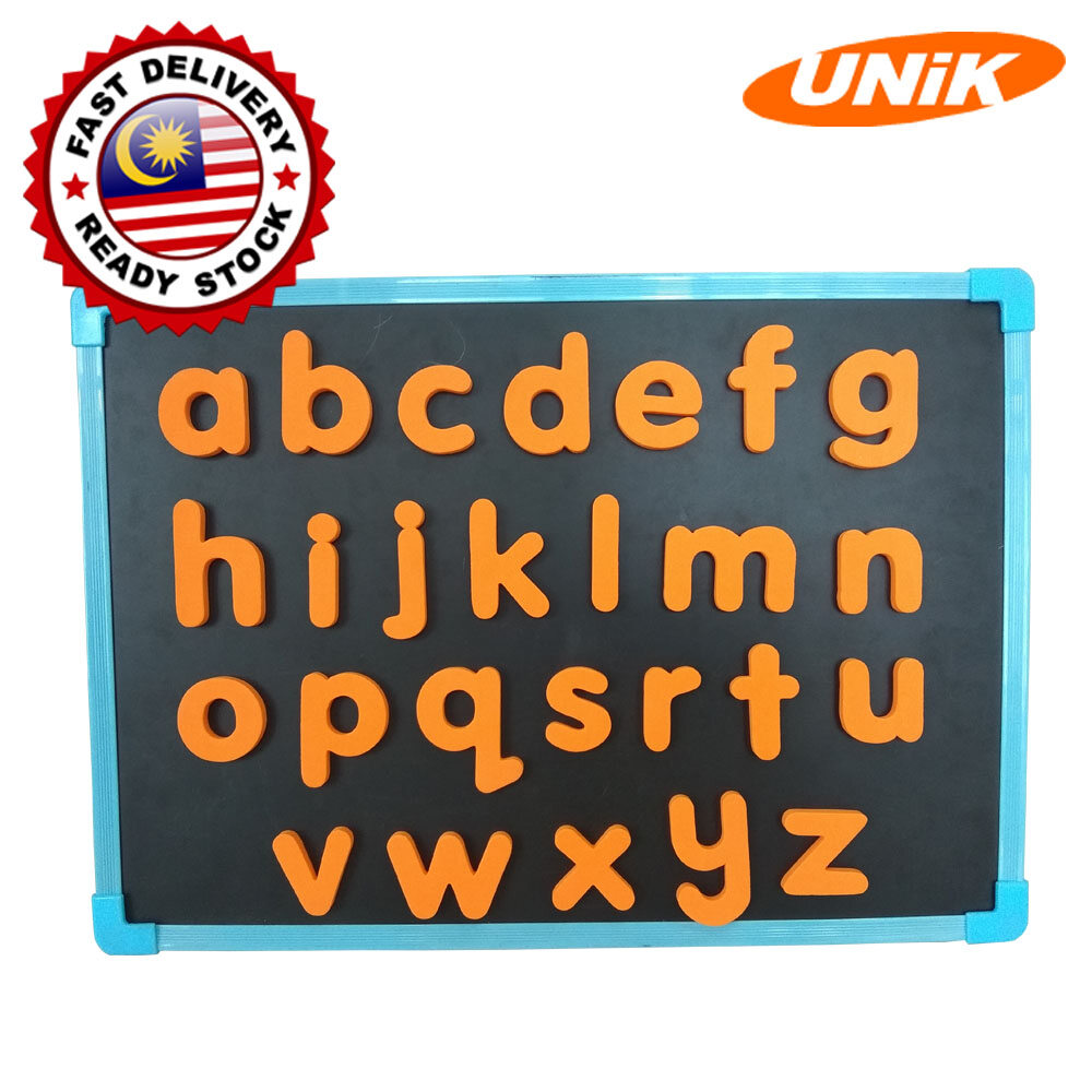 [UNIK] EVA Colorful Alphabet Letters A to Z Fridge Magnet Learning Toy ...