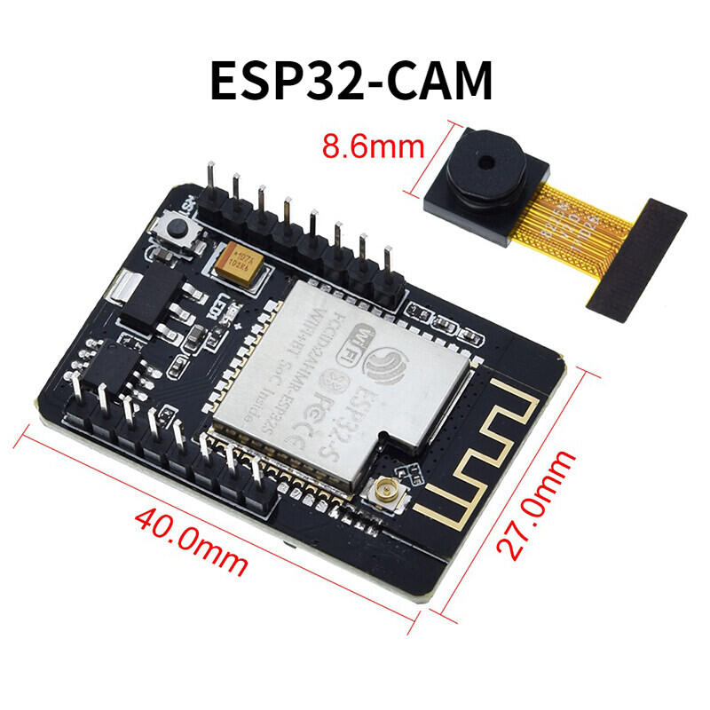ESP32-CAM WiFi + Bluetooth Module Camera Module Development Board ESP32 ...