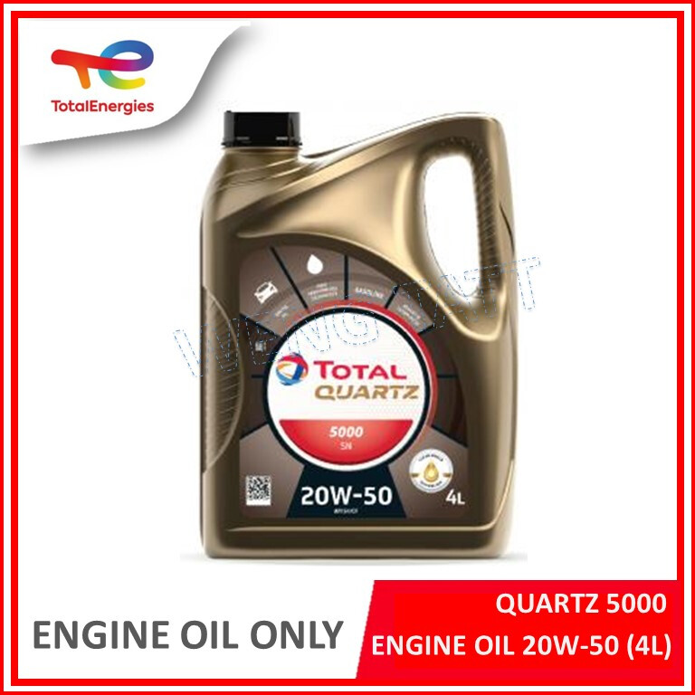 TOTAL 20w50 4L PREMIUM MINERAL SN Engine Oil Car Lubricant 20w-50 ...