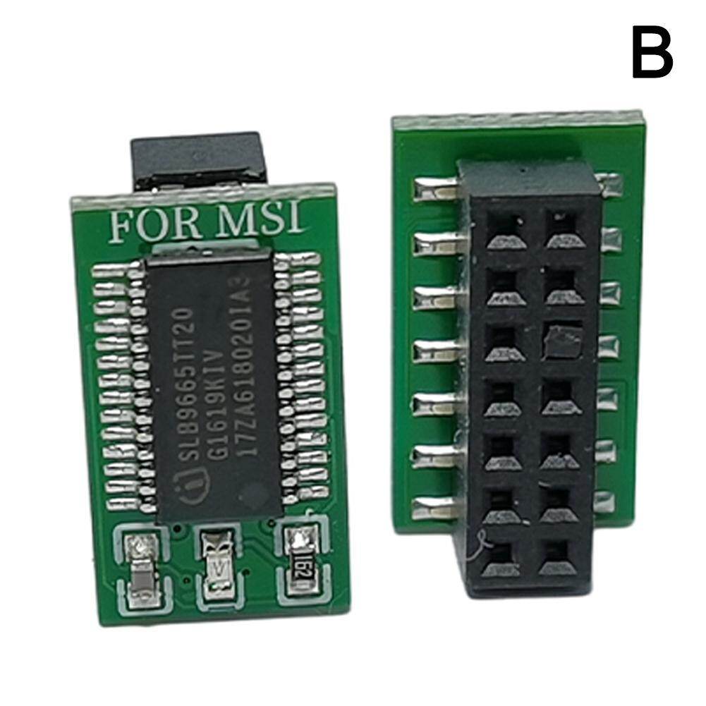 1ชิ้น TPM 2.0การเข้ารหัสโมดูลความปลอดภัยบอร์ดการ์ดรีโมต12 14 18 20-1Pin ...