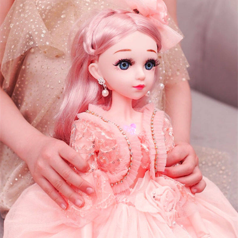 60 cm Yang Xin Lei Barbie doll set girl princess talking children's ...