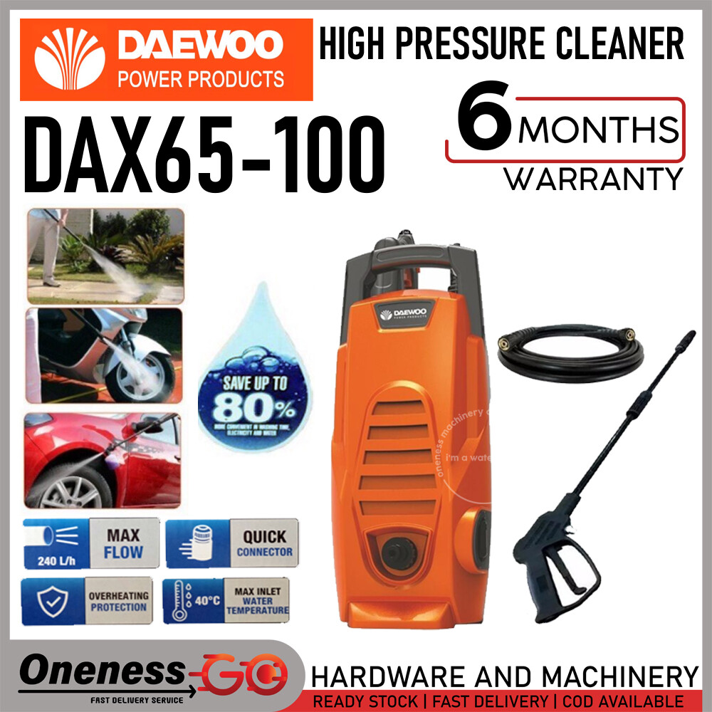 ''DAEWOO'' HIGH PRESSURE CLEANER -DAX65-100 -1500W | Lazada