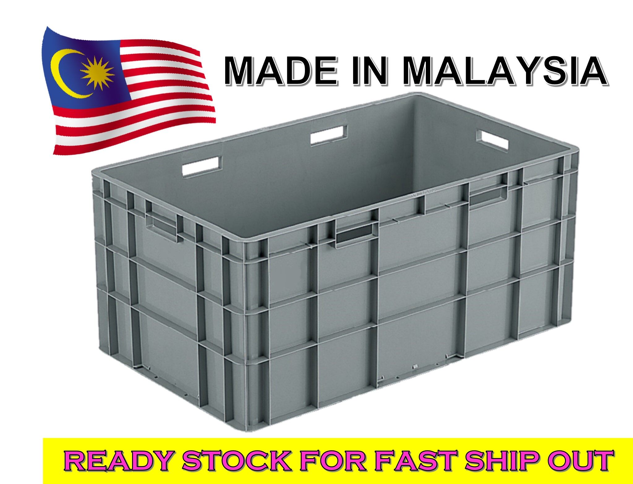 TM Polybox TM484 Polypropylene Heavy Duty Industrial container Modular ...