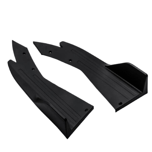 Universal Car Bumper Diffuser Rear Spoiler Lip Angle Divider Diffuser ...