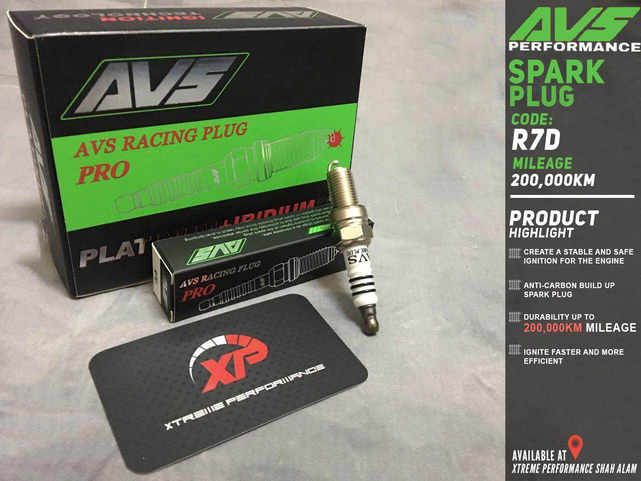 SPARK PLUG AVS PERFORMANCE R7D PERODUA MYVI ALZA 1/PCS | Lazada
