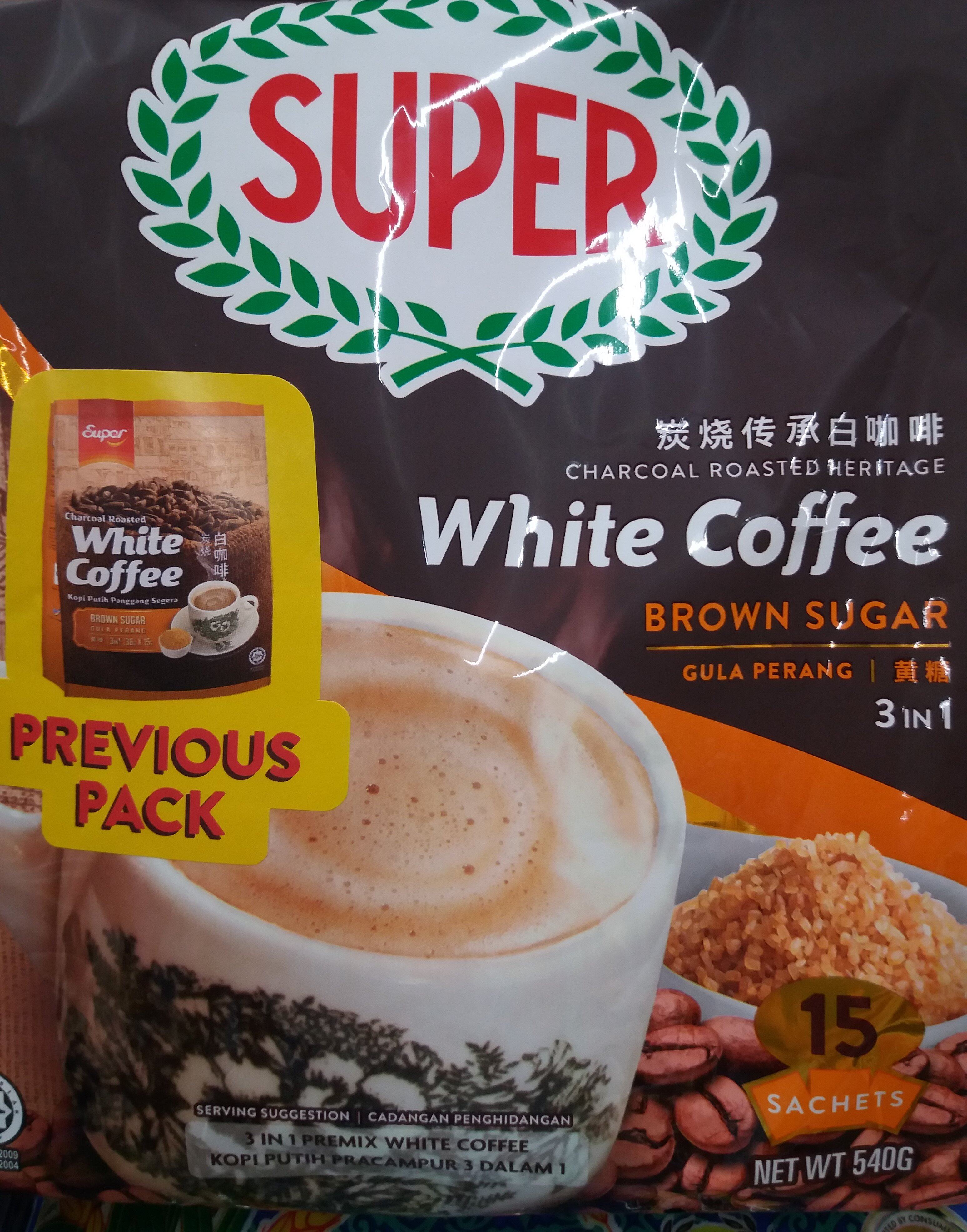Super Charcoal Roasted White Coffee (36g x 15's) - Brown Sugar | Lazada