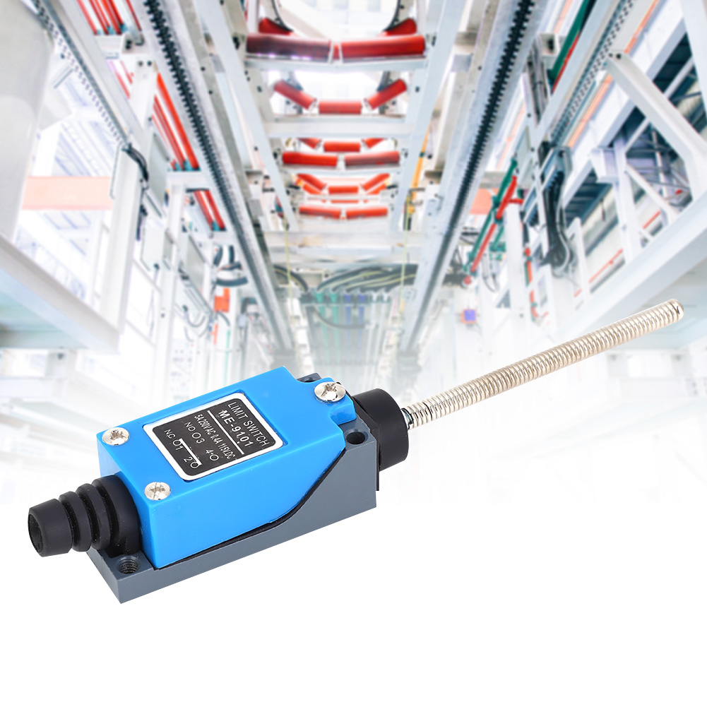 ME-9101 Limit Switch 250VAC 50~60Hz 115VDC Adjustable Roller Lever ...