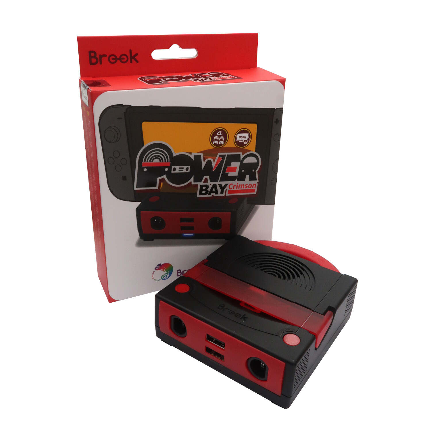 Brook Power Bayชาร์จอย่างรวดเร็วสำหรับNintendo SwitchและตัวควบคุมGC ...