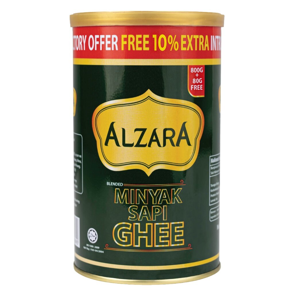 Minyak Sapi/Ghee Blend Alzara (125g/400g/800g) | Lazada
