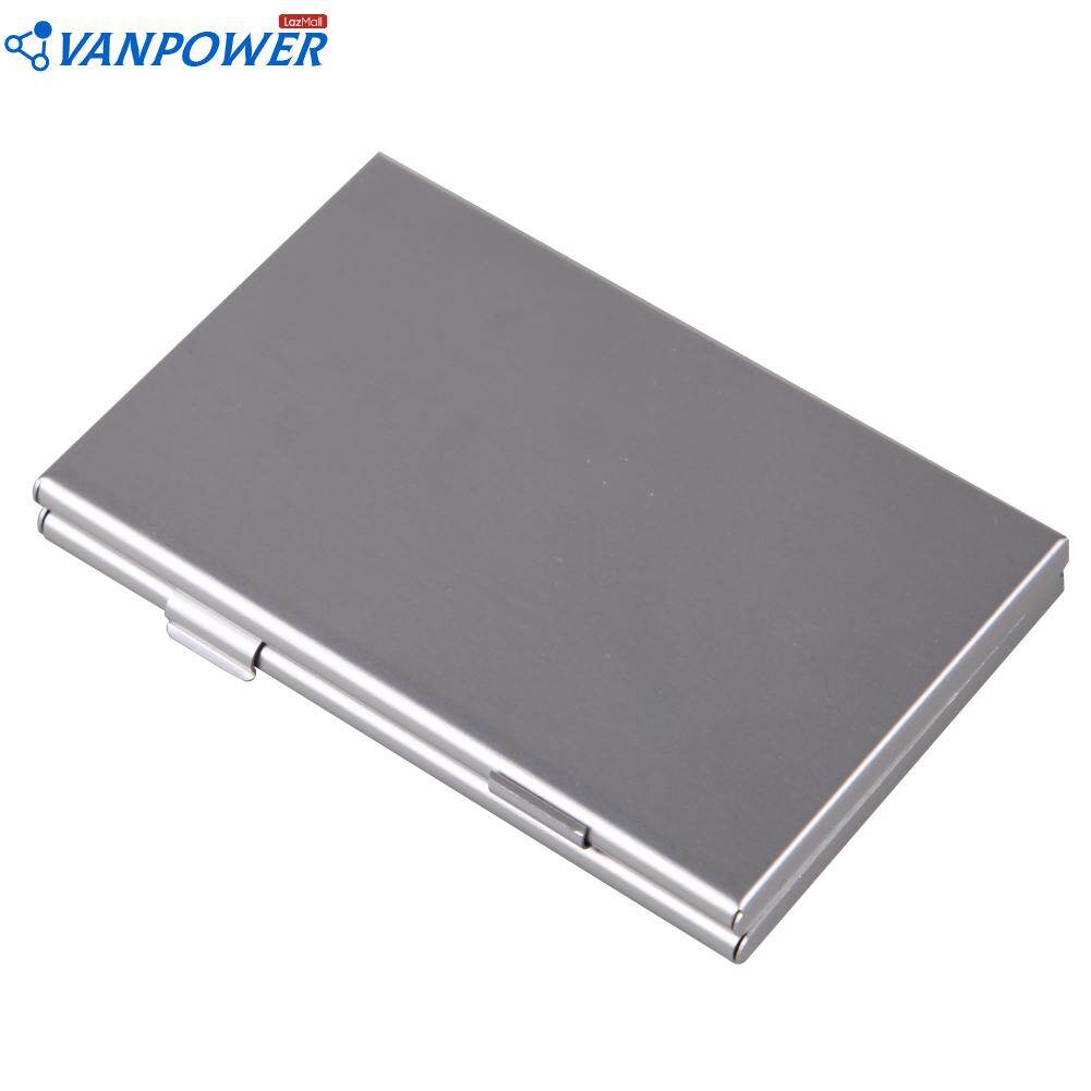 (Ready) Metal Aluminum Micro SD TF MMC Memory Card StorageBox Protecter ...