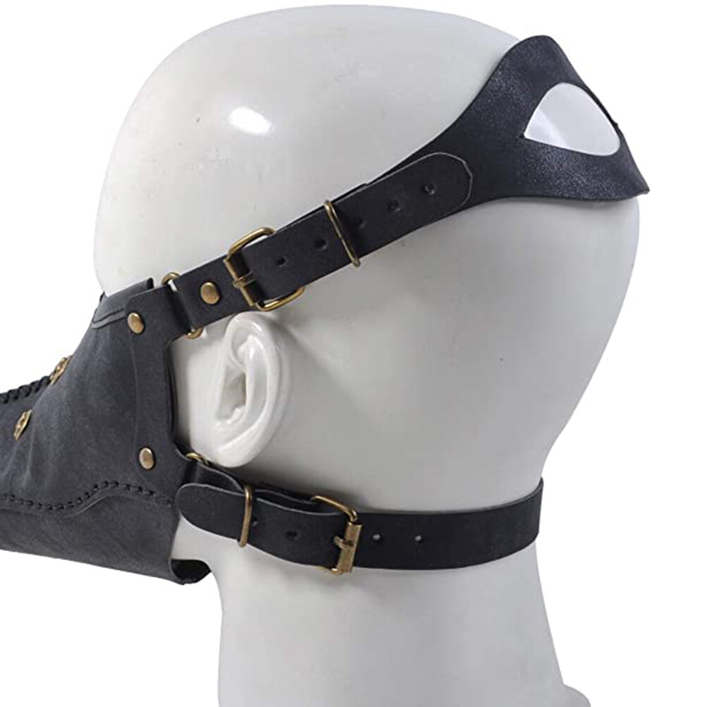 Halloween Face Mask Punk Beak Cosplay Mask Carnival Party Bar Costume ...