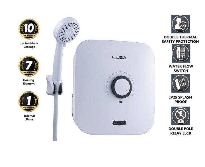 (READY STOCK) Elba Acqua Series 3.8kW Non-Pump Instant Water Heater ...