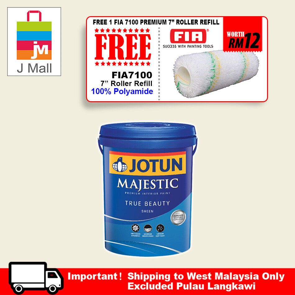 *📌📌* (0566-1876) 5L Jotun Interior Majestic True Beauty Sheen Shades of ...