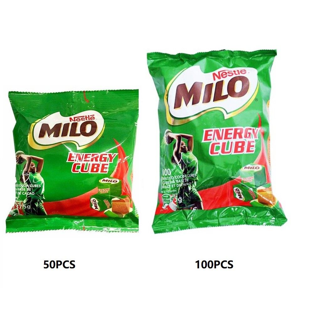 NESTLE Milo Cube / Kiub Milo ( 50pcs / 100pcs ) | Lazada