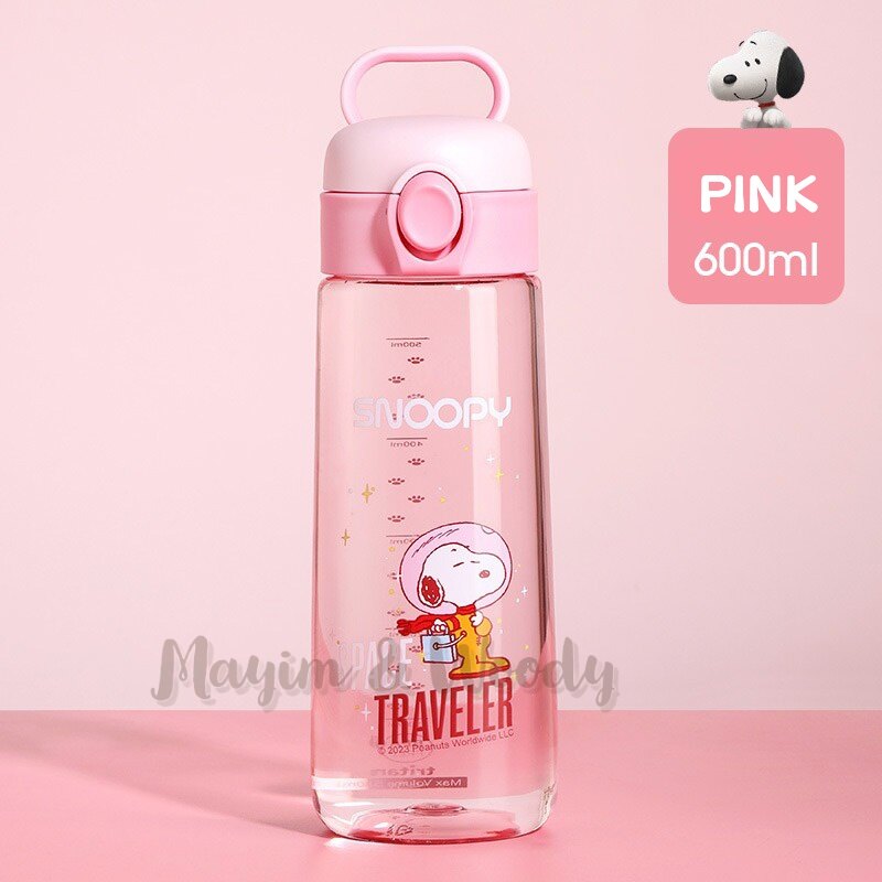 Snoopy Series 600ml Kids Direct Drink Water Bottle BPA Free Imported ...