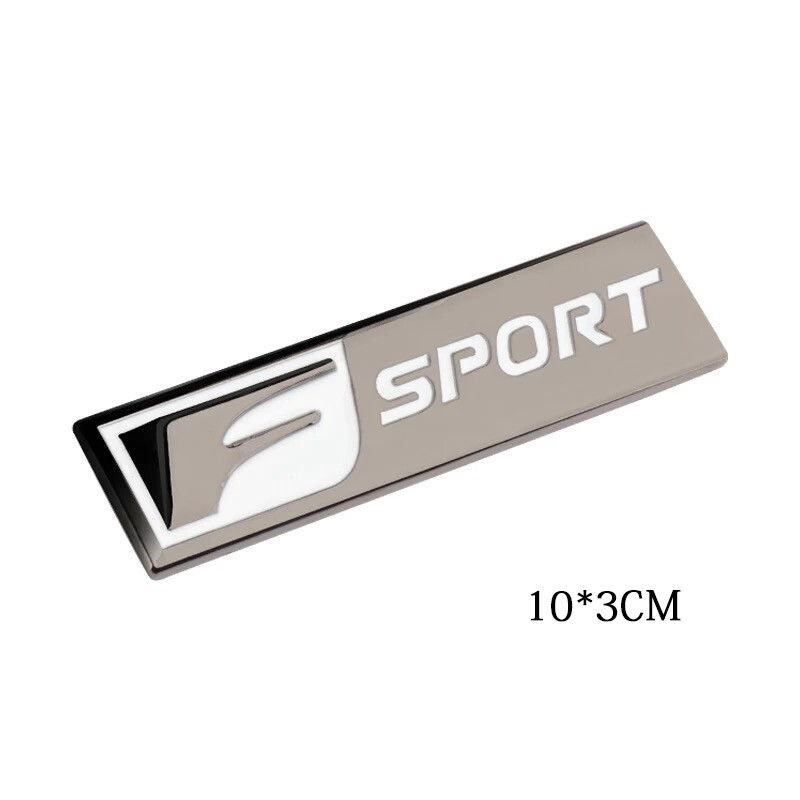 F Sport Lexus 3D Metal Badge Decal Rear Trunk Emblem Sticker for Lexus ...