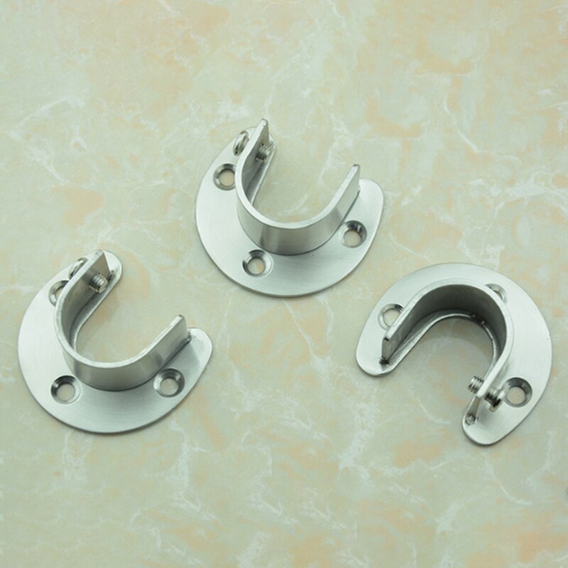 Stainless Steel Closet Closet Bracket, U-Shaped Open Socket Bracket ...