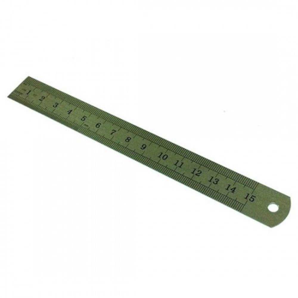Stainless Steel Ruler - 6-inch / 15cm | Lazada