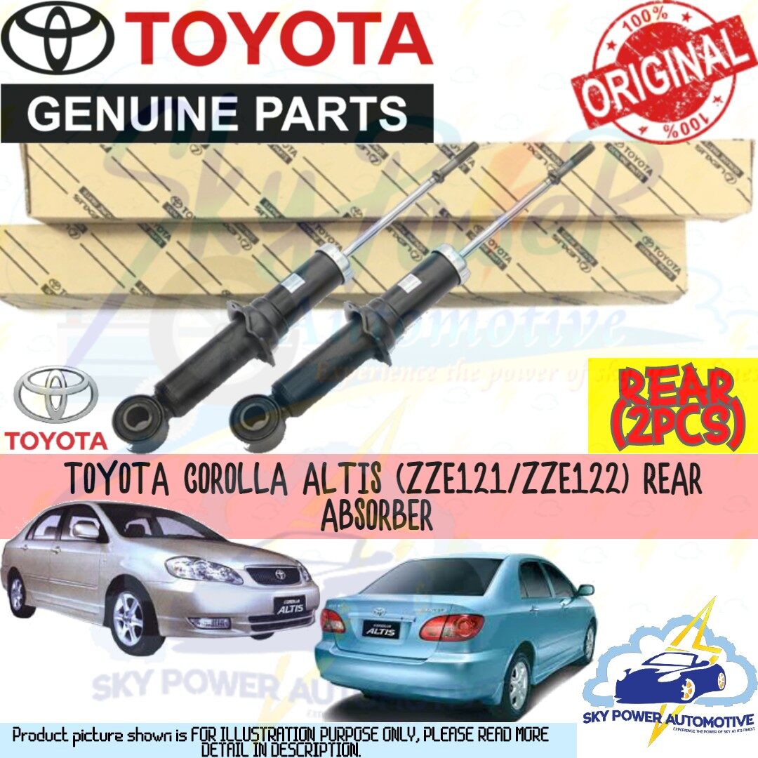 TOYOTA COROLLA ALTIS ZZE121/ZZE122 (2000-2007) 100% ORIGINAL (GENUINE ...