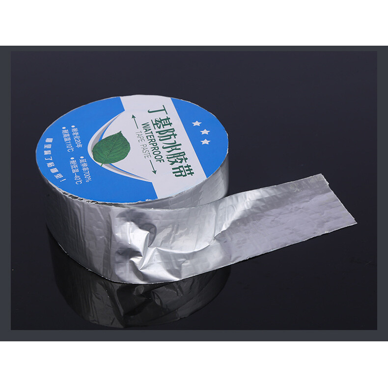 Waterproof Aluminum Foil Tape Pipeline Crack Fixing Tape Roof Crack ...