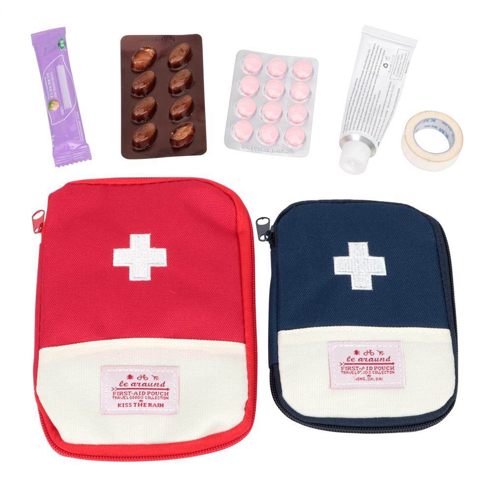 First Aid Kit Pouch Emergency Survival Kit Medical Bag Medicine Storage ...