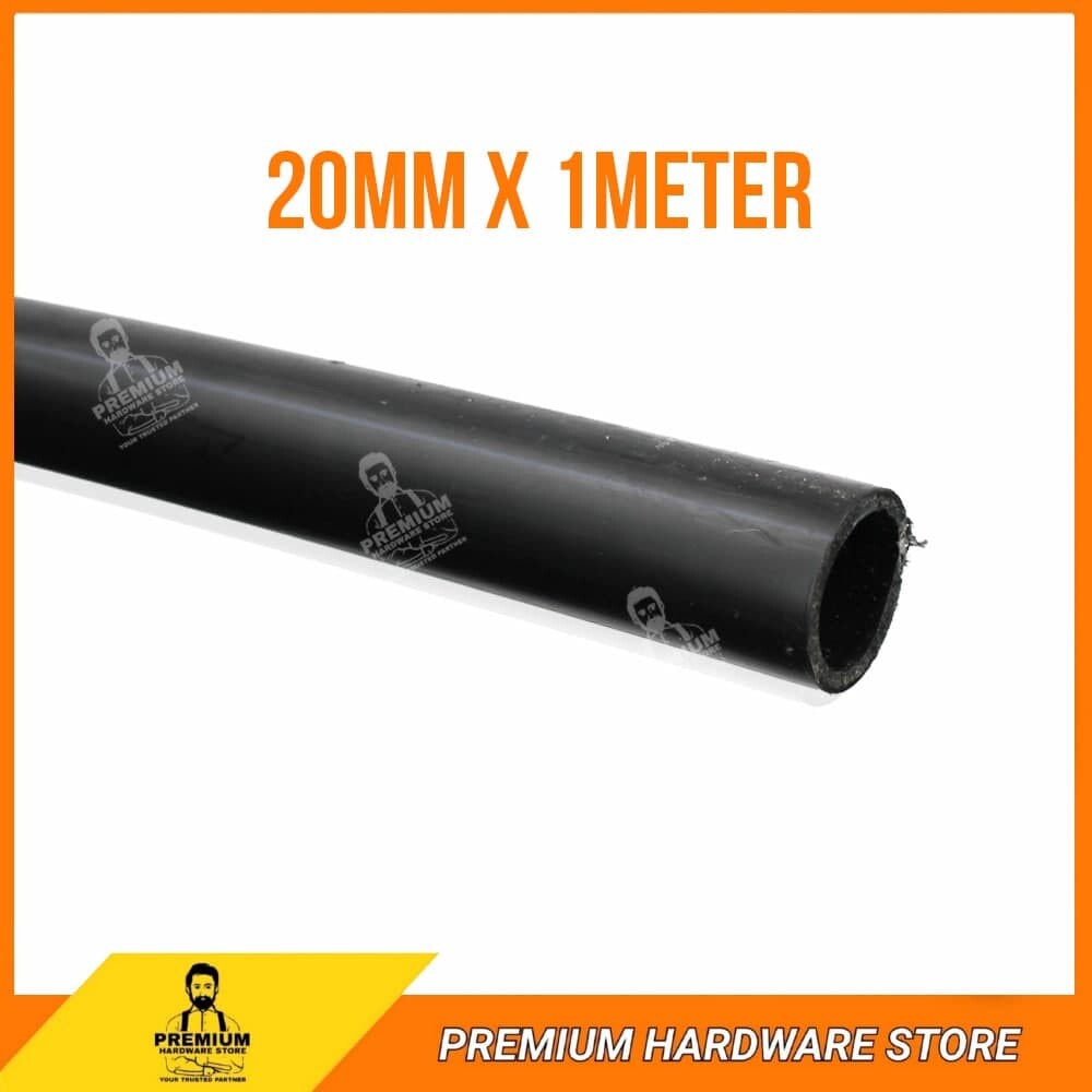 POLY PIPE (SIRIM) 20mm/25mm/32mm X 1meter Poly PP Polyethylene Black ...