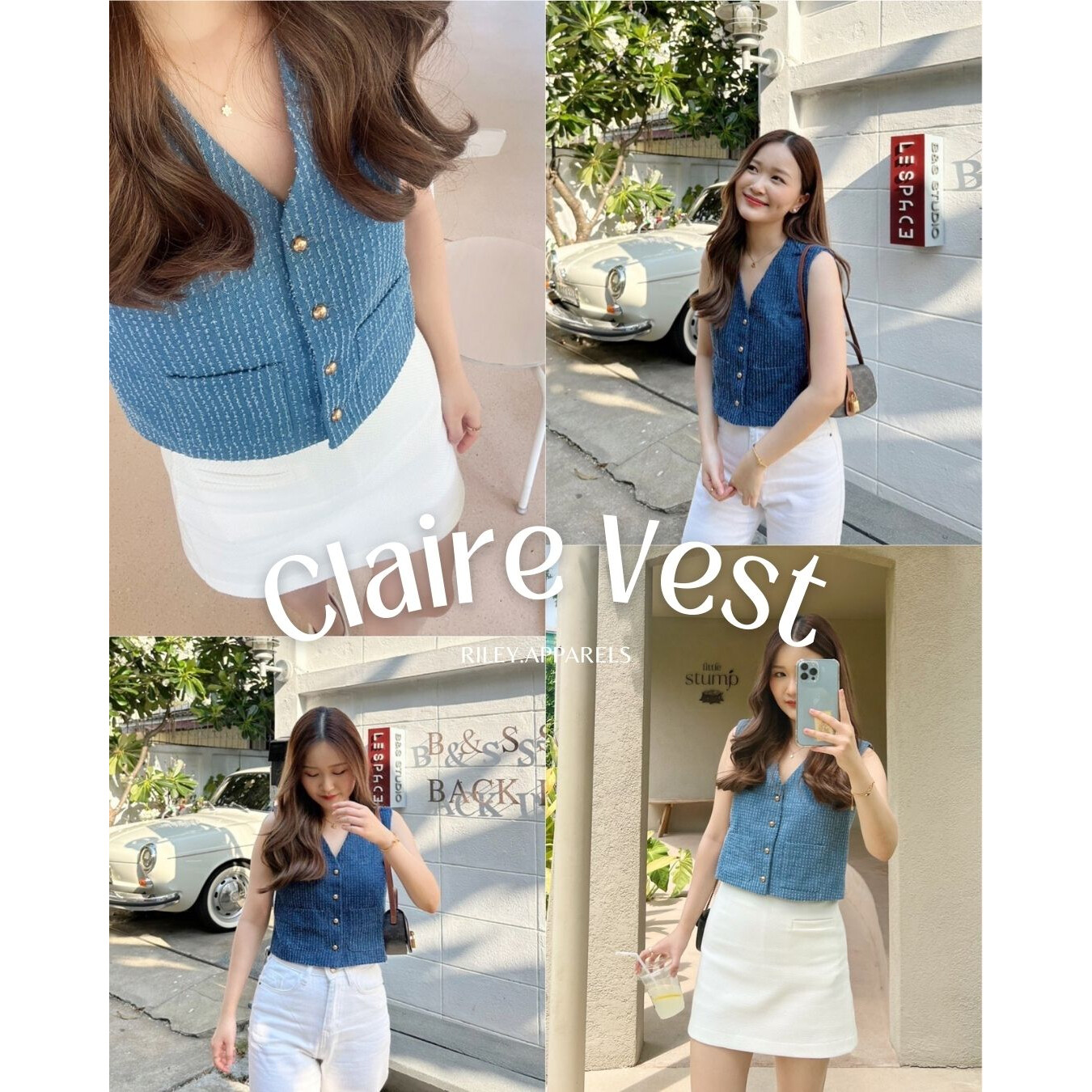 Riley.apparels - Claire Vest - riley apparels - ThaiPick