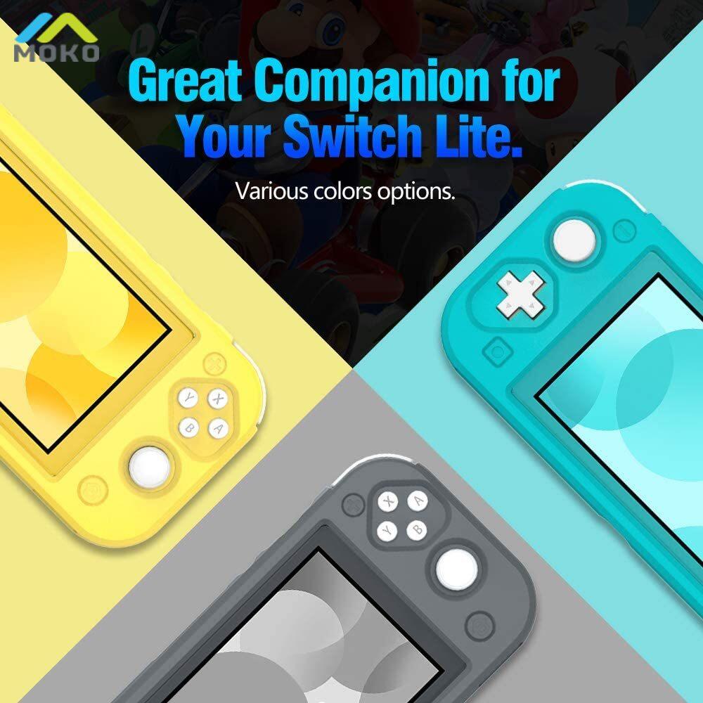 MoKo เคสมือจับใช้ได้กับ Switch Lite,เคสกันลื่นกันกระแทกซิลิโคนพร้อม ...