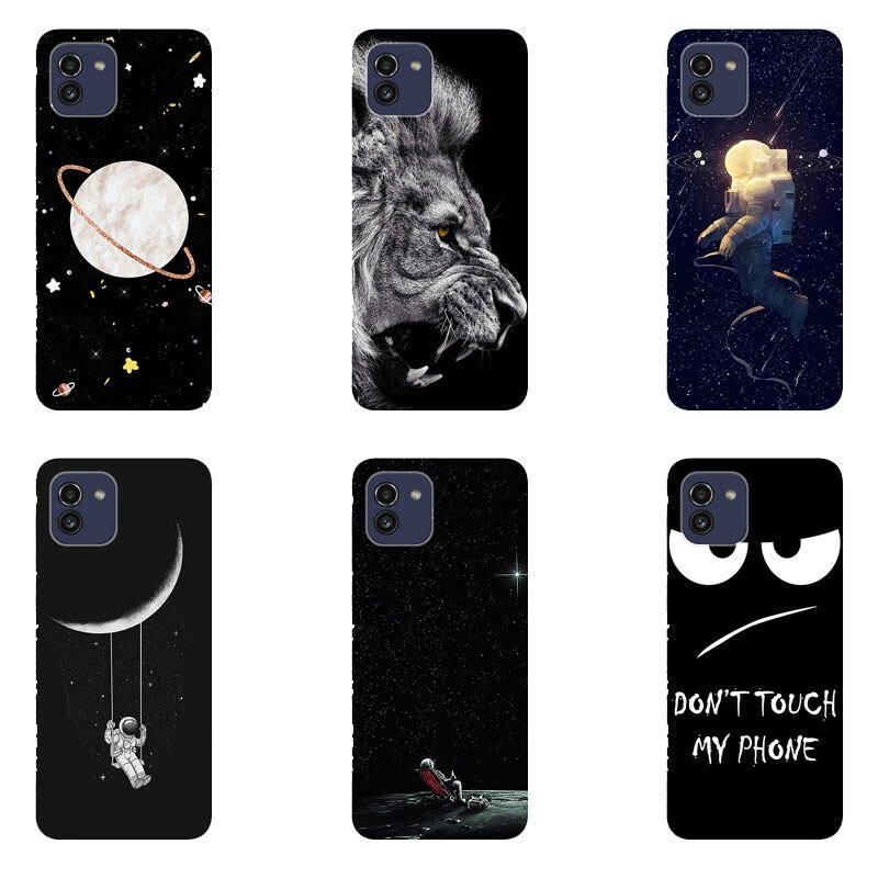 Silicone TPU For Samsung Galaxy A03 Casing Painted Animated Cartoon For ...
