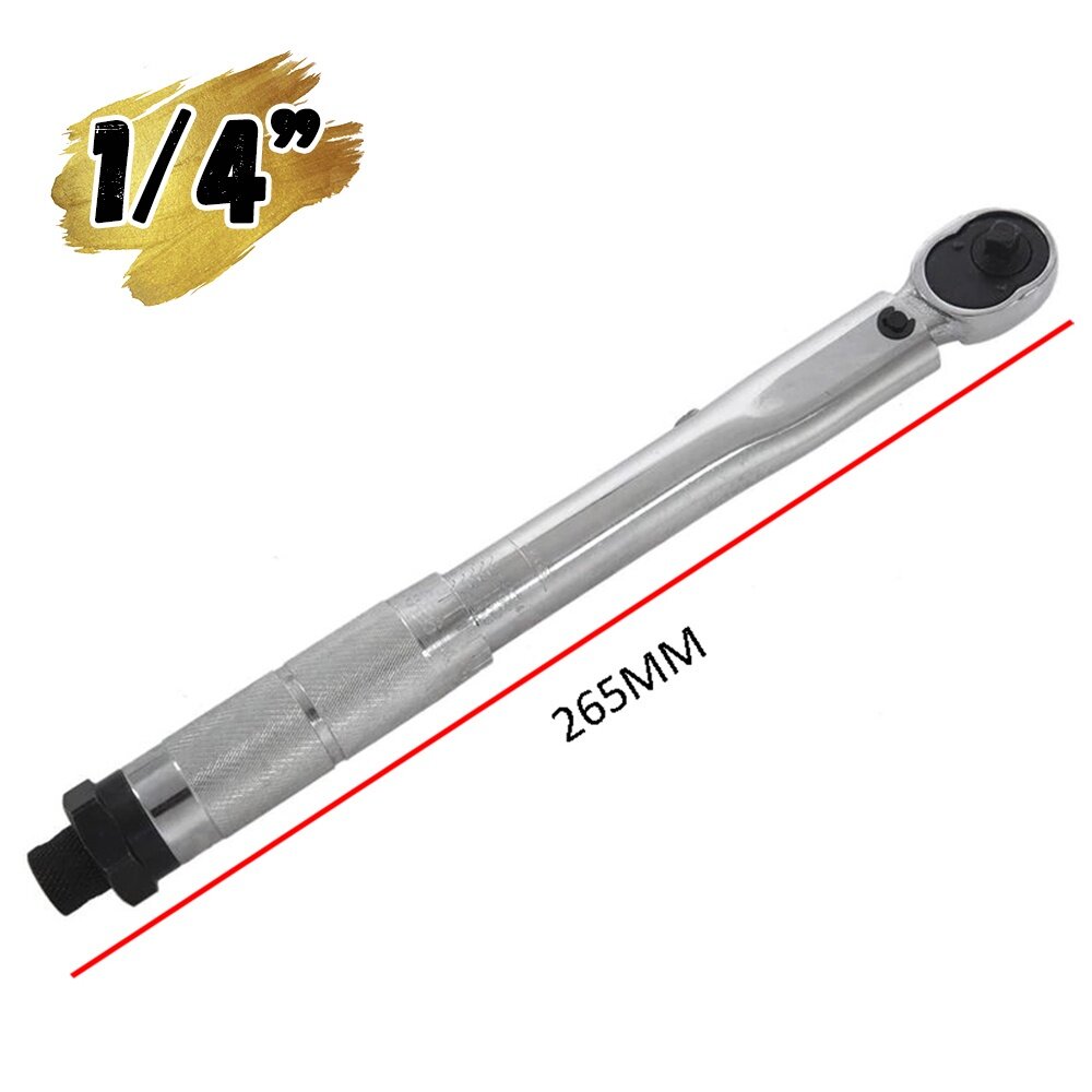 1/2 3/8 1/4 Inch Drive Torque Wrench Ratchet Adjustable Hand Tool ...