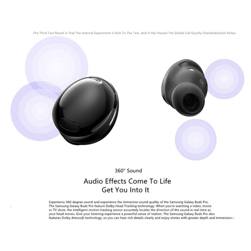 หูฟัง ใหม่ Samsung Galaxy Buds Pro R190 Wireless หูฟังบลูทูธ ลดเสียงรบ ...