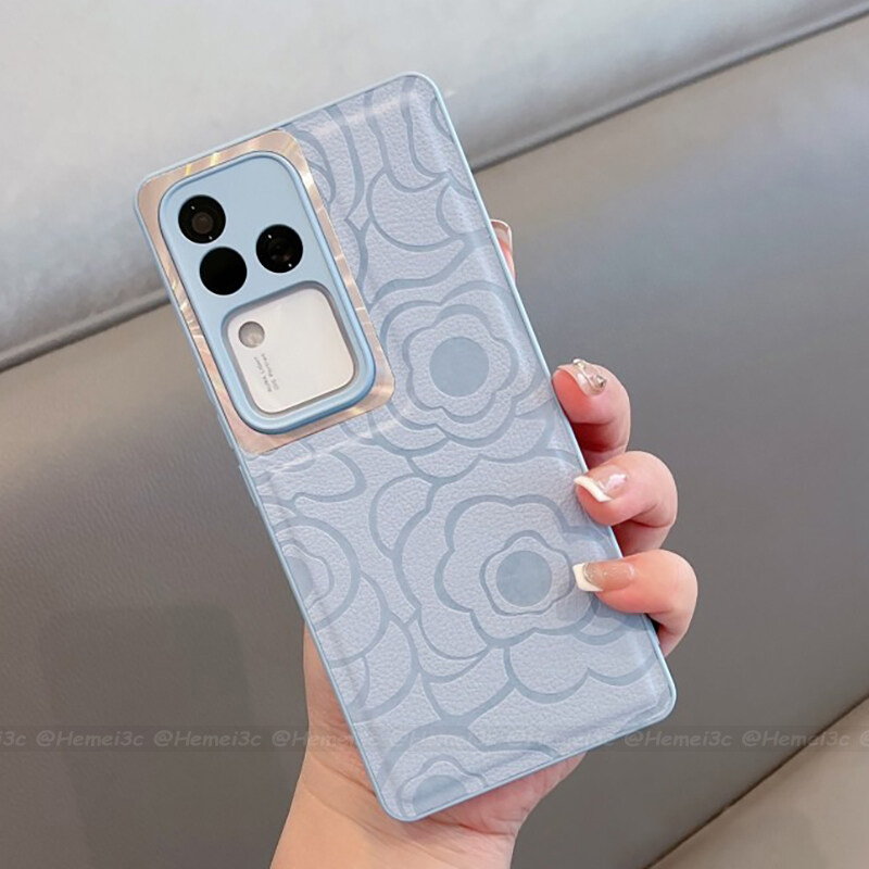 สำหรับ Vivo V30 Pro 5G เคสหนังแข็ง Camellia เคสครอบโทรศัพท์ | Lazada.co.th