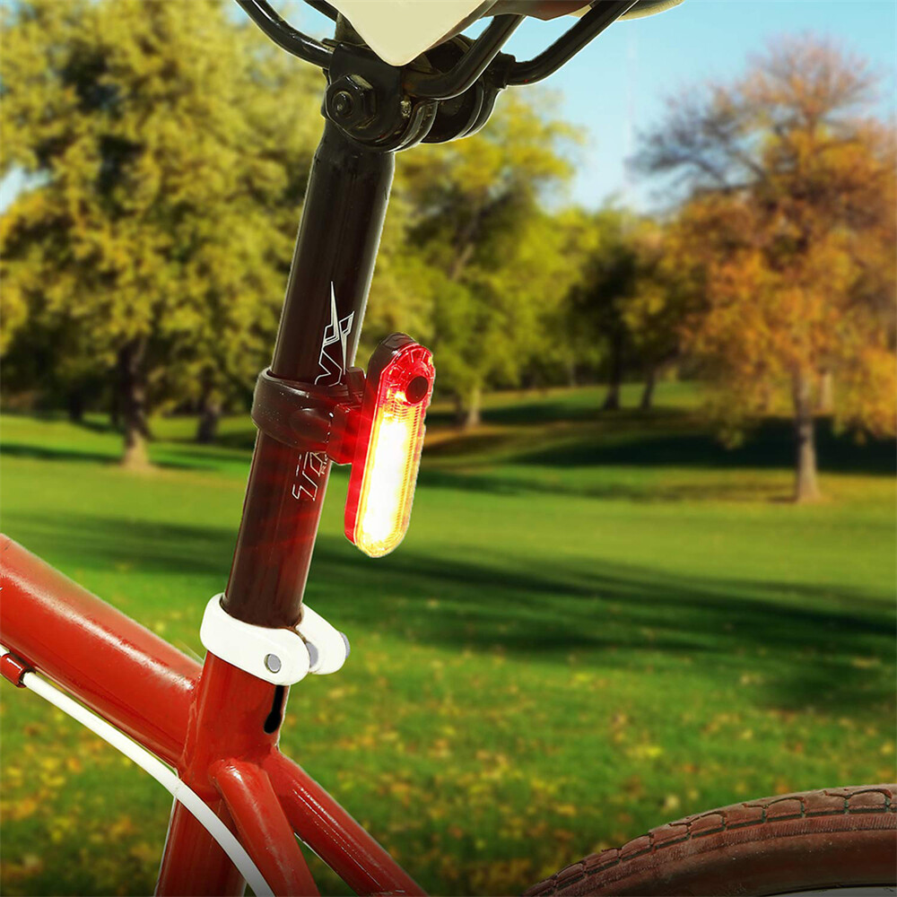 【USB Rechargeable】Bikecycle accessories USB Rechargeable LED Bike Tail ...