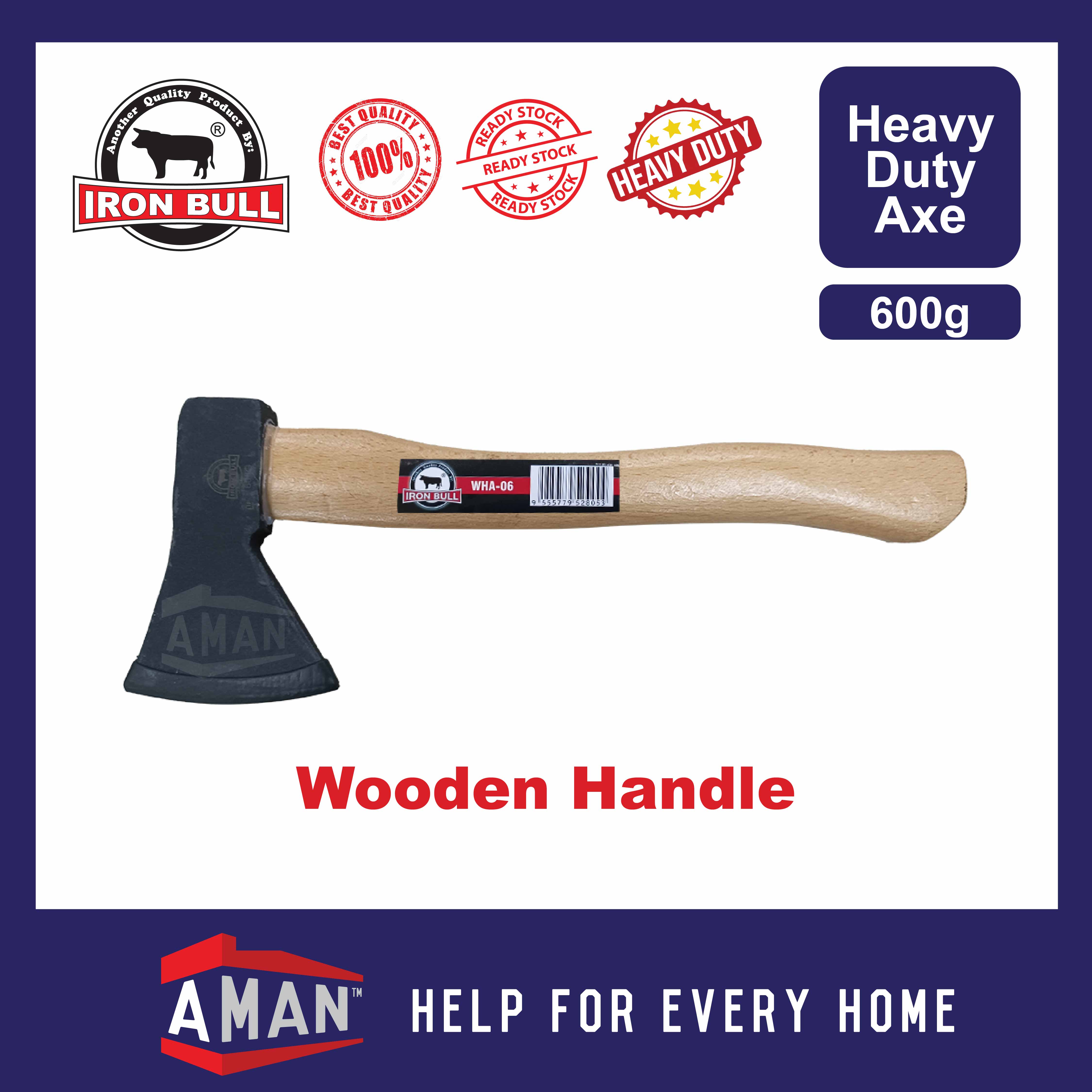 IRON BULL Heavy Duty Axe Wood Axe Multipurpose Axe Hand Tools Hardware ...