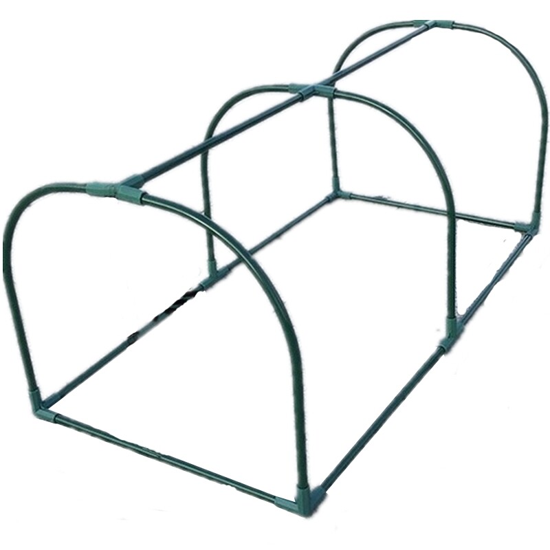 Movable Steel Frame Outdoor Plant Cover Zipper Garden Greenhouse Warm ...