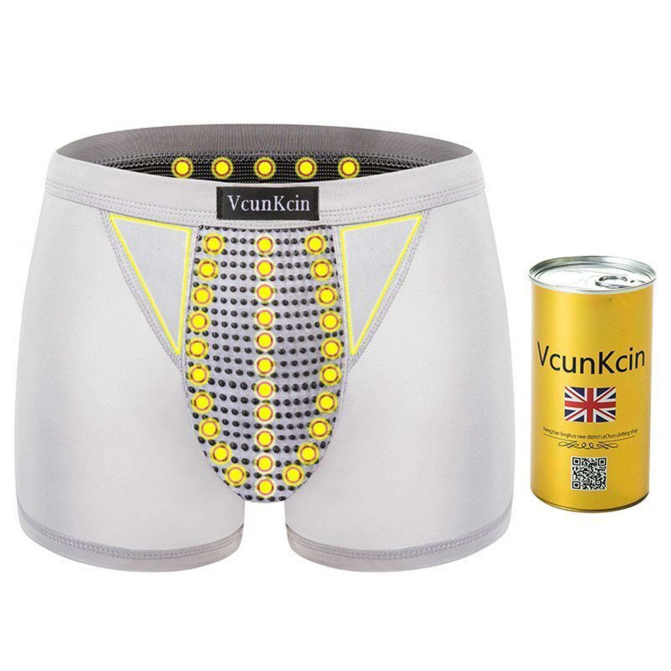 Magnetic Underwear Men Sexy Boxer Brief Shorts Bulge Pouch Male ...