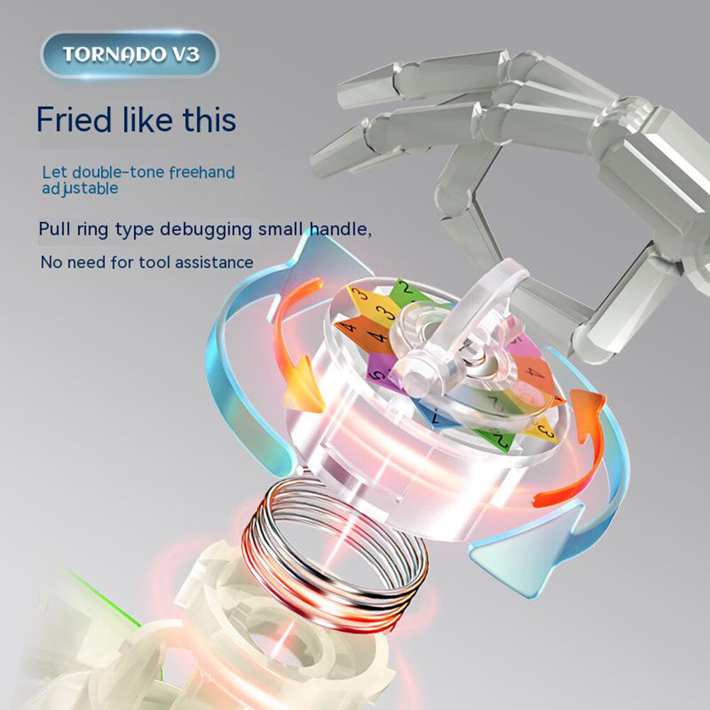 Tornado V3 Qiyi X-Man M Magnetic Speed Cube - 3x3 Stickerless Magic ...