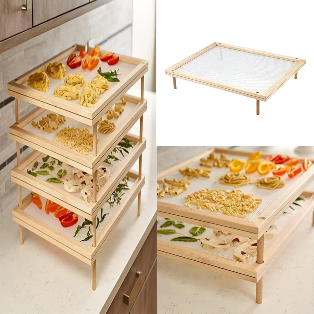 Pasta Drying Rack Herb Drying Rack Stackable Food Dryer for Household ...