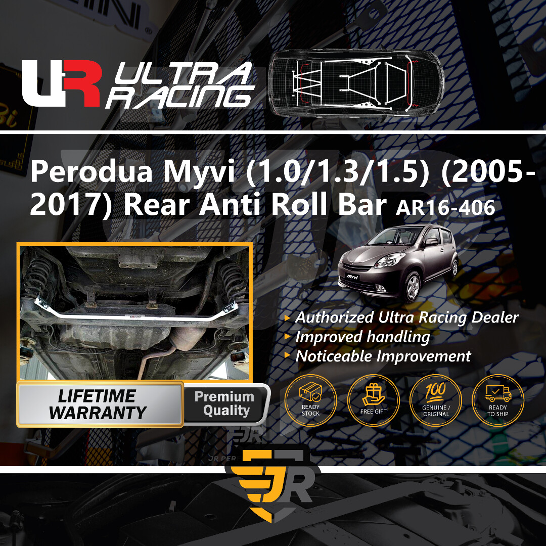 Ultra Racing Safety Bar Perodua Myvi Rear Anti Roll Bar Rear Stabilizer ...