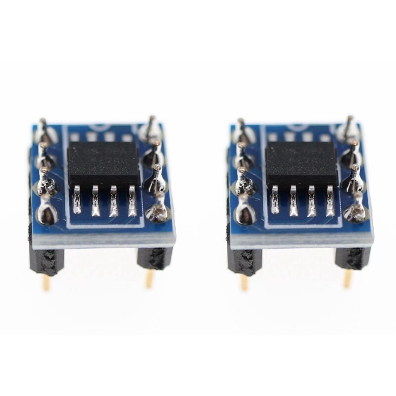 2Piece OPA627 X2 Turn to Dual Op Amp OPA627 Single Op Amp to Dual Op ...