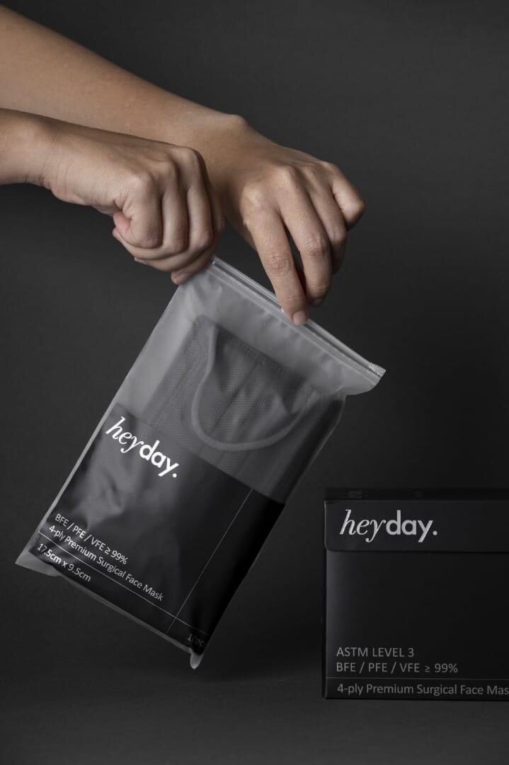 READY STOCK Heyday 4PLY Premium Surgical Face Mask (ASTM Level 3) | Lazada