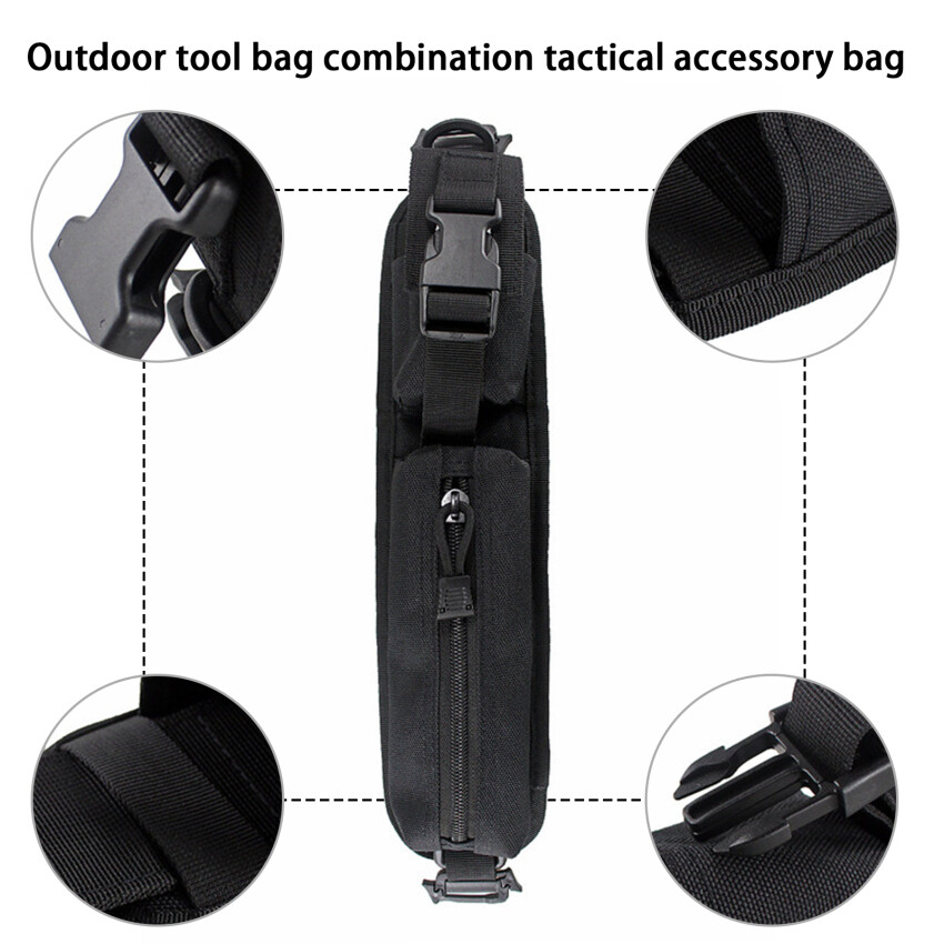 กระเป๋าสะพายหลังสำหรับเดินทางสายคล้องไหล่กระเป๋าใส่ของจิปาถะMolle Key ...