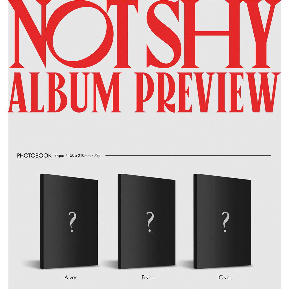 ♥ON STOCK♥ ITZY [NOT SHY] Ver. B +Rolled Poster - KPOP Merch - ThaiPick